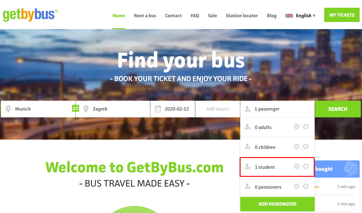 Getbybus Student Rabatt